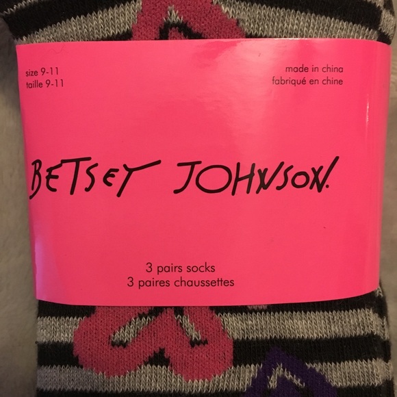 Betsey Johnson | Accessories | Betsy Johnson Socks | Poshmark